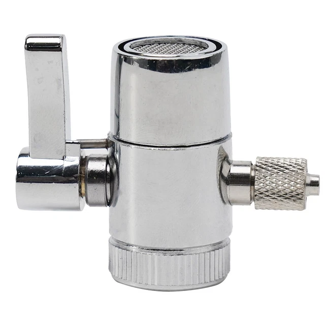 DIVERTER VALVE FAUCET Adapter Changeover Valves Connect Tubing Counter ...