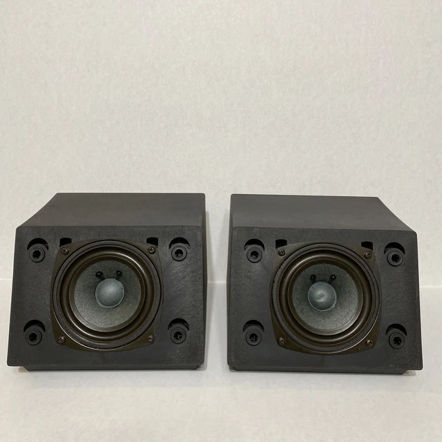 ZENITH CV-2000 SURROUND Sound Black Speaker Pair Set of 2 £34.25 ...