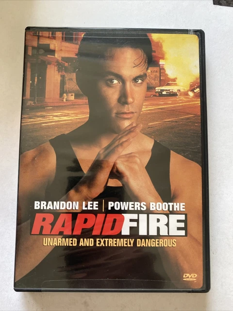 RAPID FIRE DVD 1992 Brandon Lee Rapidfire Rare OOP B6 $17.99 - PicClick CA