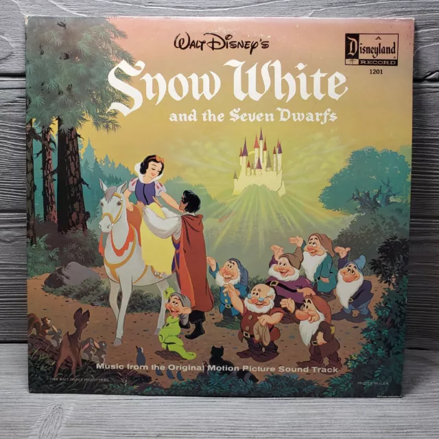 Walt Disneys Snow White And The Seven Dwarfs Vinyl Records Disneyland