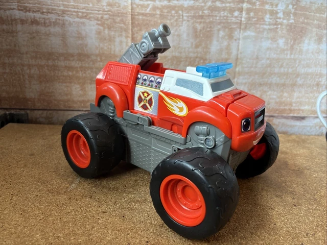 BLAZE AND THE Monster Machines Transforming Fire Truck Toy With Lights ...