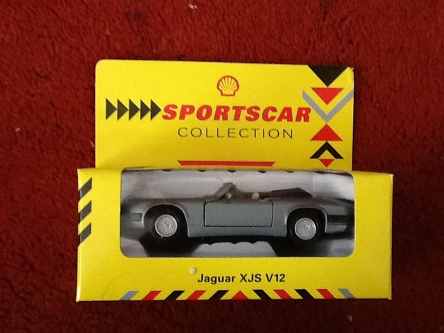 SHELL SPORTSCAR COLLECTION Jaguar Xjs V12 Cabriolet Car Diecast Scale 1 ...