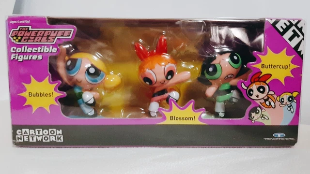 RARE FIGURINE POWERPUFF Girls Collection Cartoon Network SEGA TOYS ...
