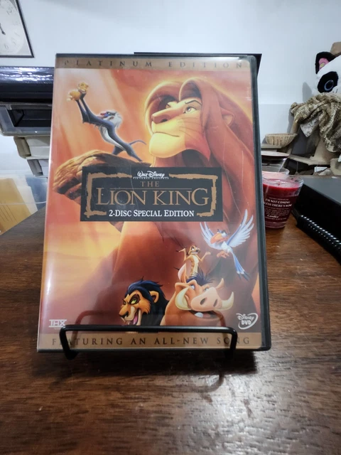 THE LION KING (DVD, 2003, 2-Disc Set, Platinum Edition) $8.42 - PicClick AU
