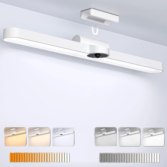 LED MOTION SENSOR Under Closet Light Rechargeable Magnetic Cabinet ...