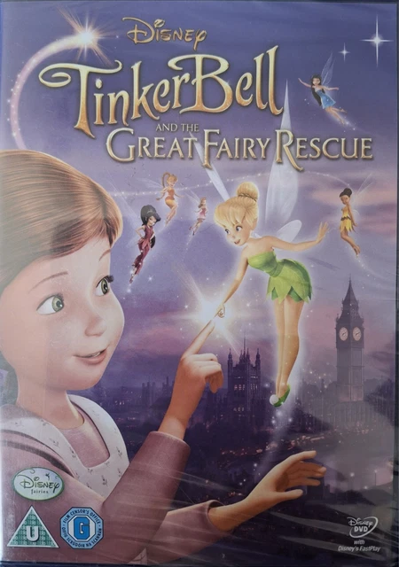 DISNEY - TINKER Bell and the Great Fairy Rescue DVD 2010 BRAND NEW ...