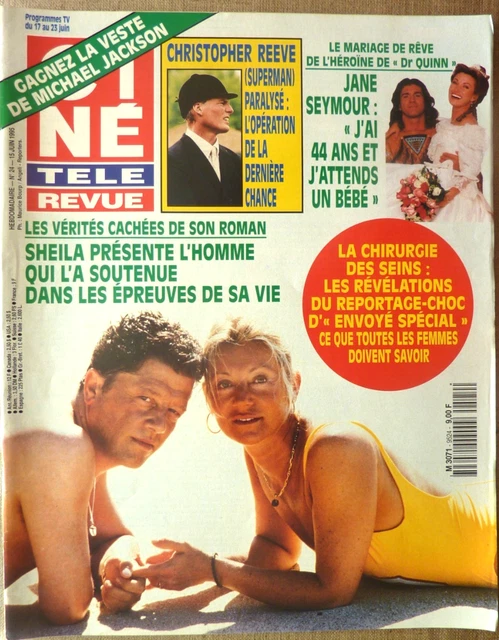 SHEILA ciné télé revue , n°24 - 15 juin 1995 EUR 6,50 - PicClick FR