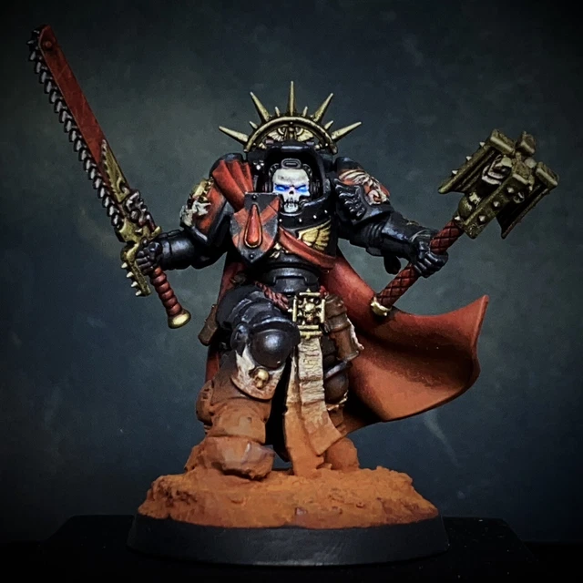 CUSTOM BLOOD ANGELS Death Company Chaplain Space Marines Warhammer 40k ...