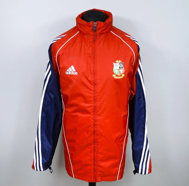 BRITISH AND IRISH Lions Adidas Rain Jacket Rugby Jersey 2005 Size M £17 ...
