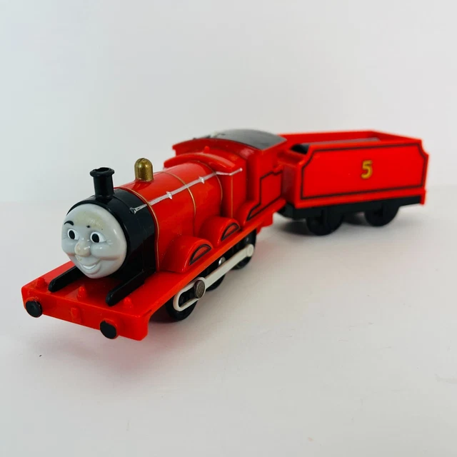 THOMAS & Friends TrackMaster James Train Engine Motorized No Battery ...