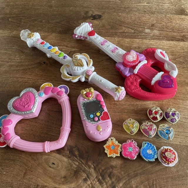 Glitter Force Hug Pretty Cure Precure Morpher 4p Mirai Crystal 9p Set 5269
