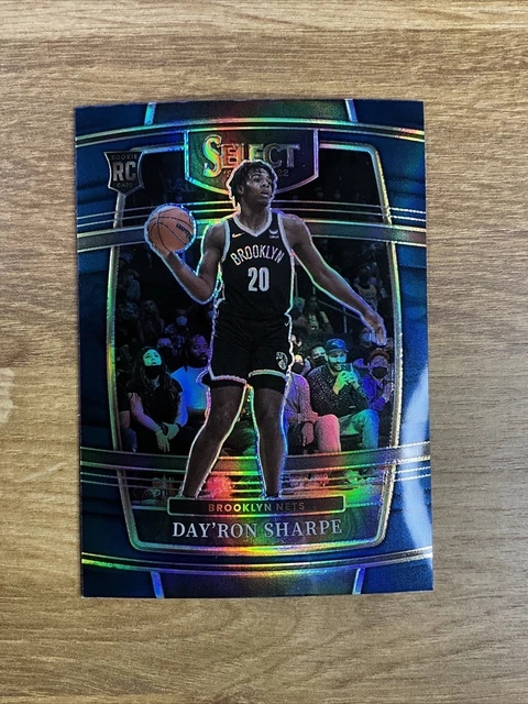 2021-22 SELECT BASKETBALL Concourse Blue Prizm Day’Ron Sharpe Rookie ...