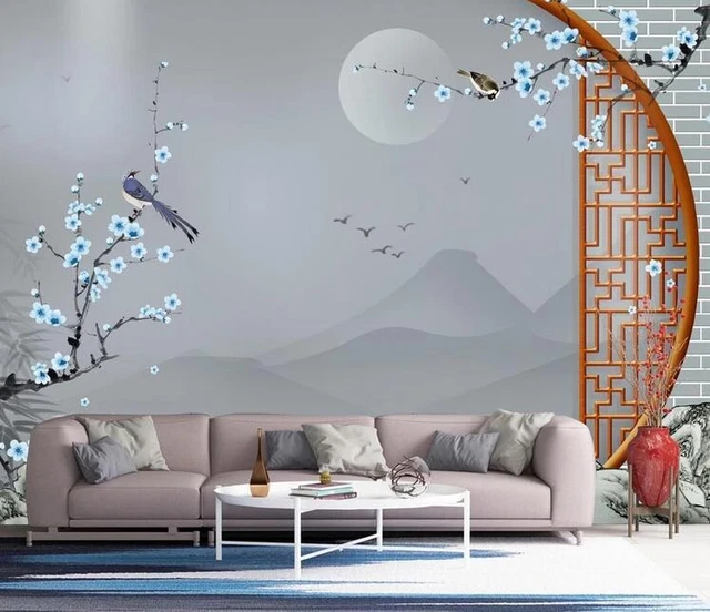 3D MOUNTAIN BIRD 3075 Wallpaper Mural Paper Wall Print Indoor Murals CA ...
