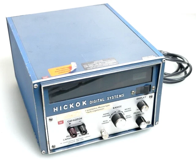 HICKOK DIGITAL SYSTEMS DP200 Capacitor Plug-in £435.85 - PicClick UK