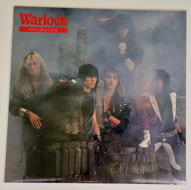 WARLOCK, HELLBOUND, ALBUM de 1985, LP 33T, vinyle, VG+ EUR 10,00 ...