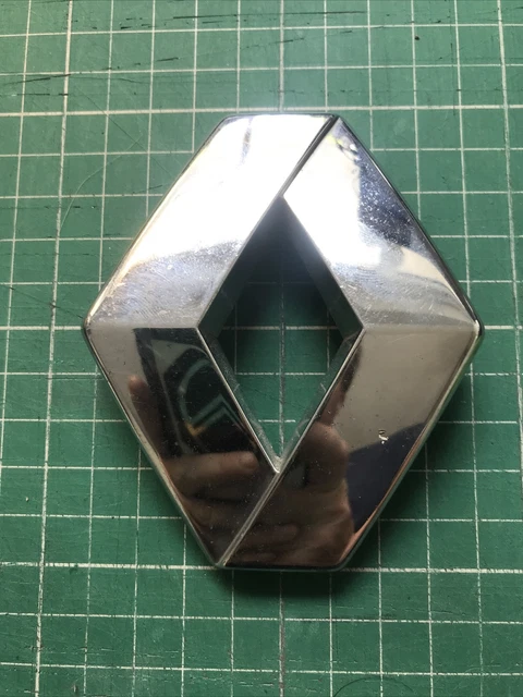 REAR BADGE DIAMOND Logo Emblem for Renault Laguna 824625 93mm Tall £9. ...