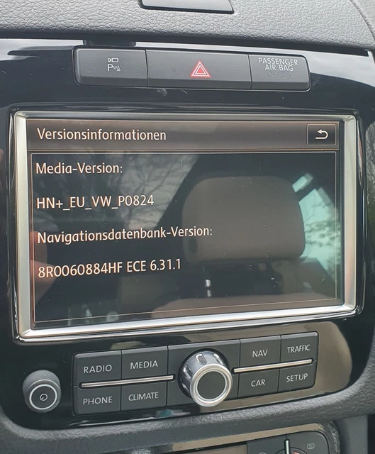 NAVY UPDATE FÜR Touareg RNS 850 EUR 65,00 - PicClick DE