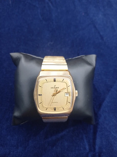 EXCALIBUR VINTAGE QUARTZ Watch SSIH 5500 Tissot 2030 £40.00 - PicClick UK