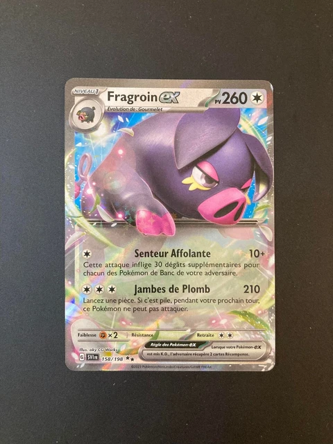 CARTE POKÉMON FRAGROIN ex 158/198 EV01 Ecarlate et Violet FR EUR 4,99 ...