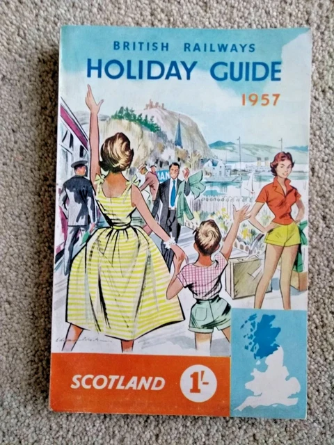 BRITISH RAILWAYS - Holiday Guide 1957 - Travel Book - Area No.1 ...