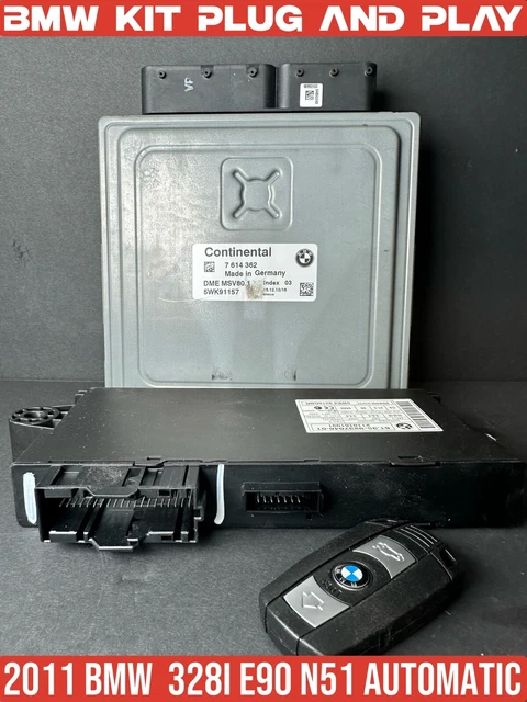 ENGINE ECM ECU Electronic Control Module 2011 BMW 328i 5WK91157 Z-100P ...