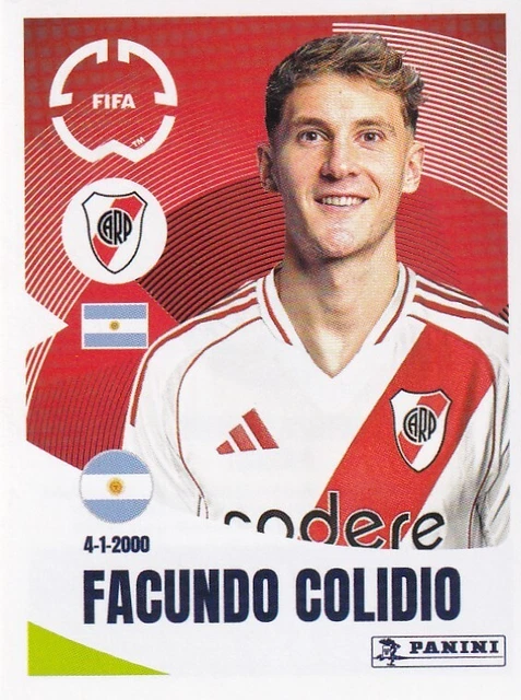 PANINI 2025 FIFA Club World Cup 25 Sticker No. 278 Facundo Colidio EUR ...