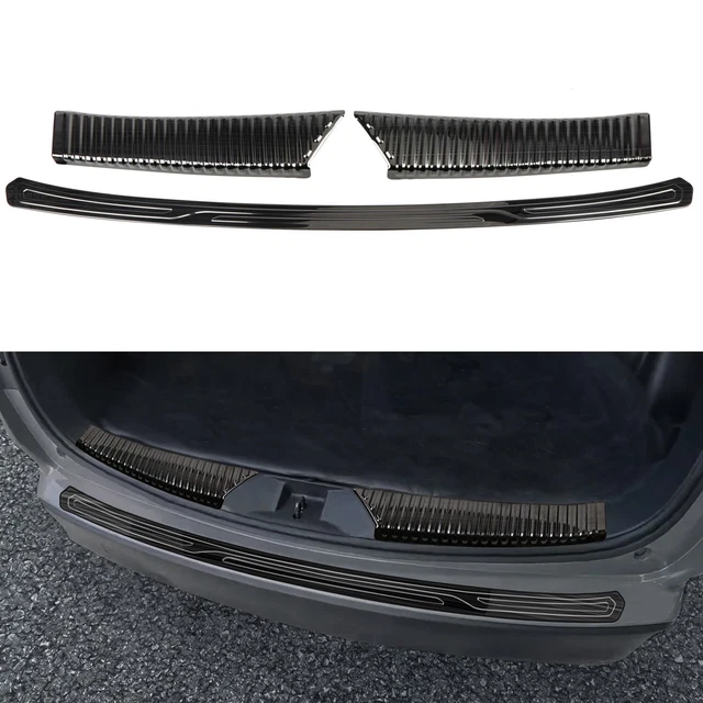 FOR SUBARU FORESTER 2025 2026 Rear Bumper Guard Protector Cover 3pcs ...