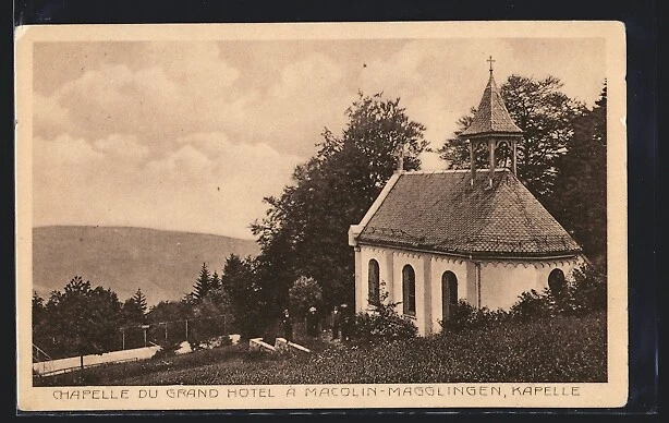 MACOLIN, CHAPELLE DU Grand Hotel, Ansichtskarte 1914 EUR 6,88 - PicClick FR