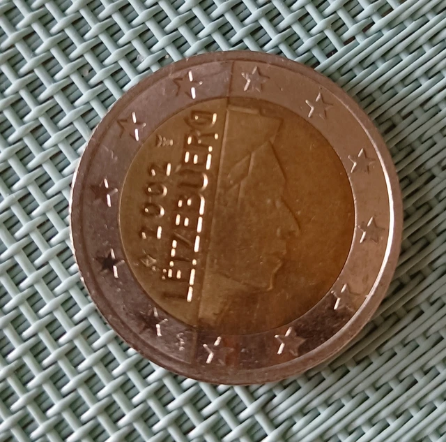 PIÈCE DE 2 euros rare LETZEBUERG 2002 EUR 850,00 - PicClick IT