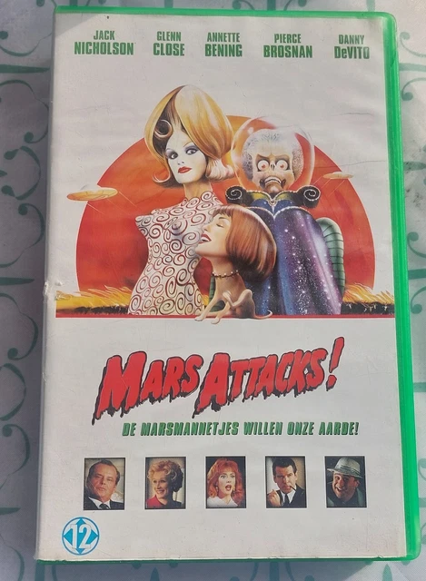 VHS MARS ATTACKS! 1996 Pal Dutch £3.24 - PicClick UK