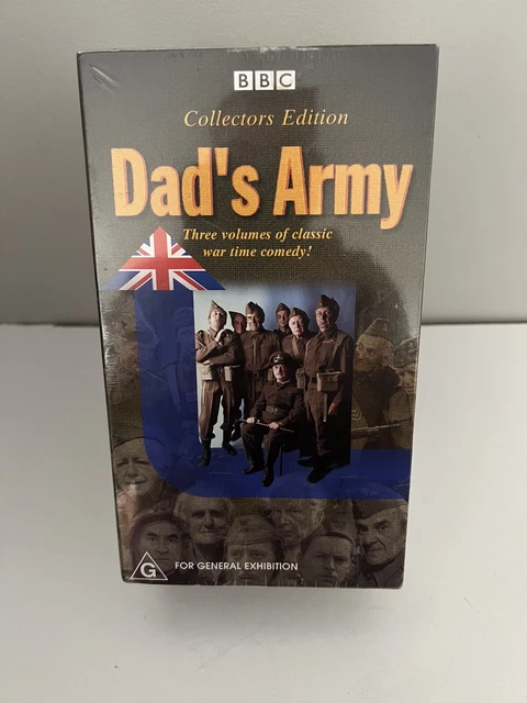 BBC VHS VIDEOS Dads Army Collectors Edition Sealed Box set 1999 3 ...