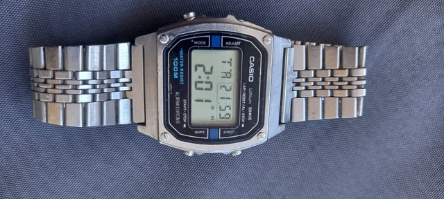 CASIO W-760 CRONOGRAFO 548 Orologio digitale FUNZIONANTE EUR 168,16 ...