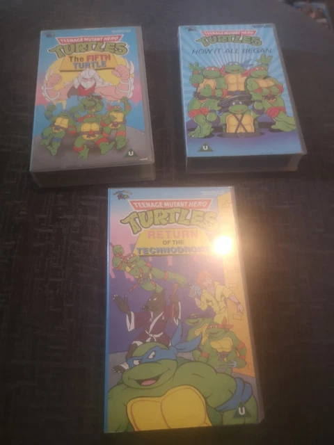 TEENAGE MUTANT NINJA Turtles Animated Bundle VHS Classic £7.00 ...