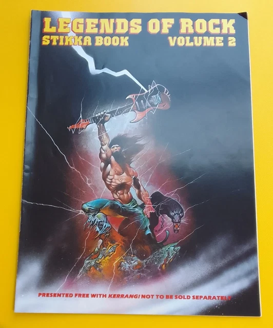 KERRANG! NO.156 OCT 3 1987 + Legends Of Rock Stikka Book V.2 +Some ...