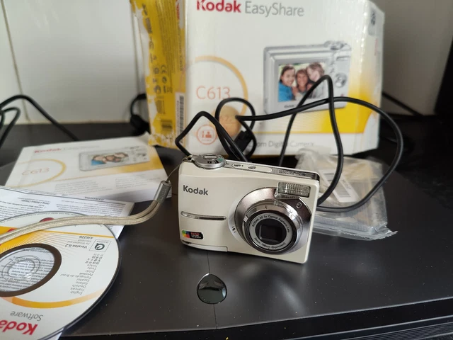 KODAK EASYSHARE C613 6.2MP Compact Digital Camera SILVER BOXED £50.00 ...