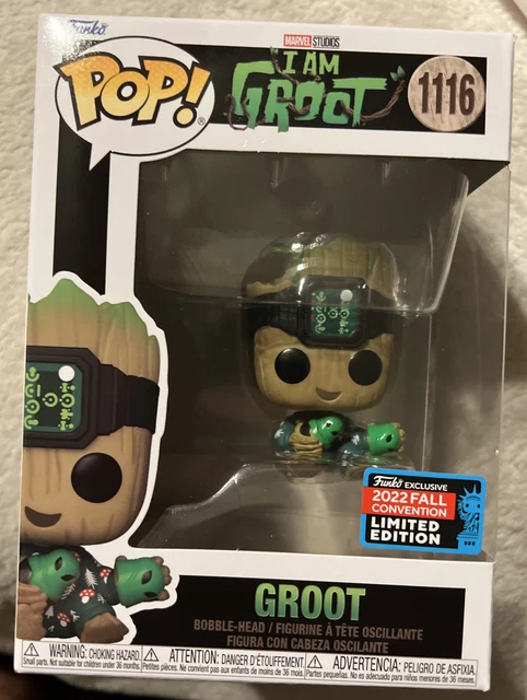 FUNKO POP! I Am Groot Marvel Disney NYCC 2022 #1116 Exclusive Mint $14. ...