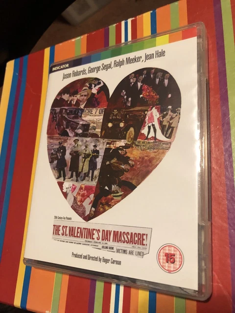 THE ST. VALENTINE'S Day Massacre - Indicator Limited Edition Blu-ray ...