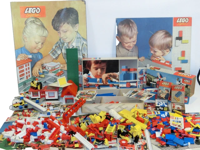 LEGO® LEGOLAND SYSTEM Classic Vintage Sammlung Spielplatte Bausteine ...