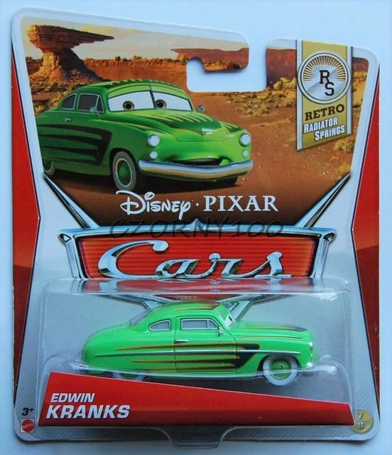 CARS - EDWIN KRANKS - Mattel Disney Pixar EUR 15,90 - PicClick FR