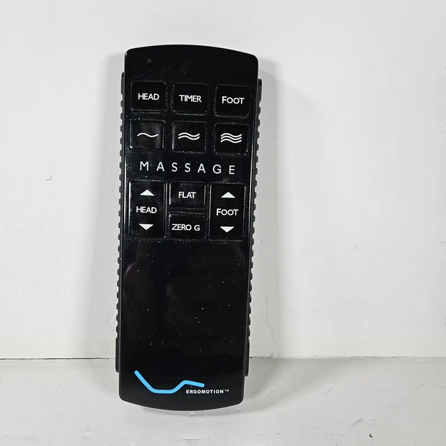 ERGOMOTION SERIES 400 Dp Switch Massager Bed Remote Control Black £39. ...