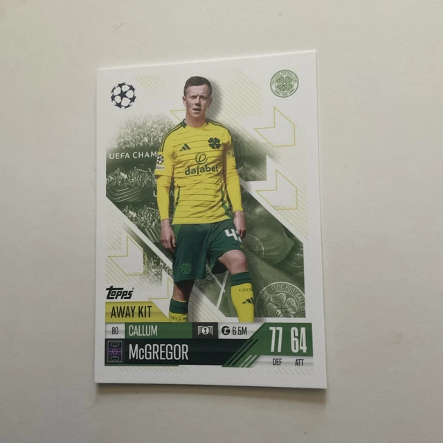 TOPPS MATCH ATTACK extra 2025 Callum McGregor Away Kit No 80 Mint £2.18 ...