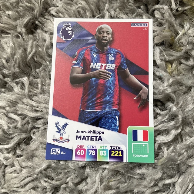 JEAN-PHILIPPE MATETA PANINI 2024/2025 Adrenalyn XL 24/25 Crystal Palace ...