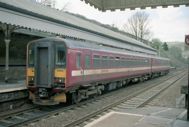 BRITISH RAIL 155341 Class 155 Super Sprinter DMU Railway Photo - Metro ...