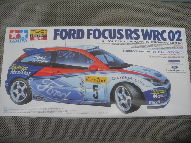 FORD FOCUS / Rs Wrc 02 1/10 Electric Rc 4Wd Racing Car Tamiya £1,207.16 ...