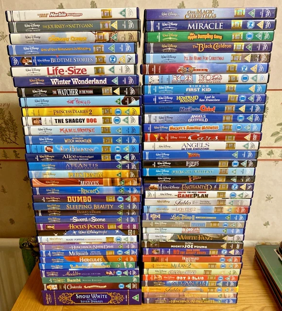 70 X WALT Disney DVDs - Job Lot Bundle Kids Children's DVDs - Perfect ...