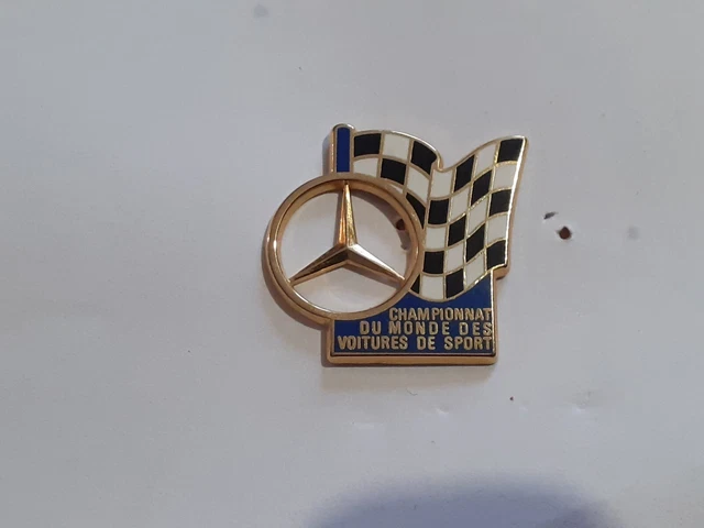 PINS MERCEDES CHAMPION du monde des voitures de sport arthus bertrand ...