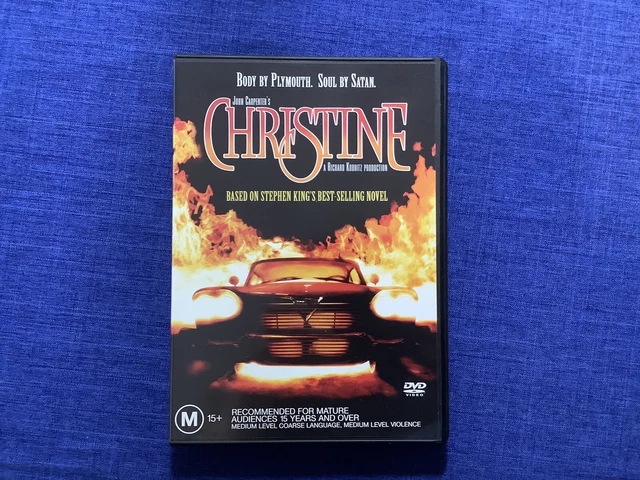 CHRISTINE (DVD, 1983) Stephen King Horror Sci-fi- Like New Region 4 $8. ...