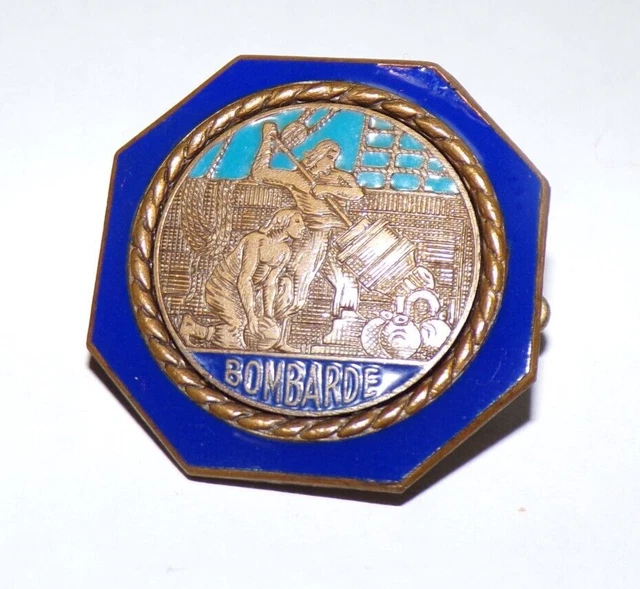 INSIGNE MILITAIRE BOMBARDE / Arthus Bertrand Tbe EUR 25,00 - PicClick FR