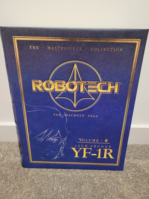 ROBOTECH THE MASTERPIECE Collection Vol. 6 Jack Archer YF-1R COA # 3507 ...