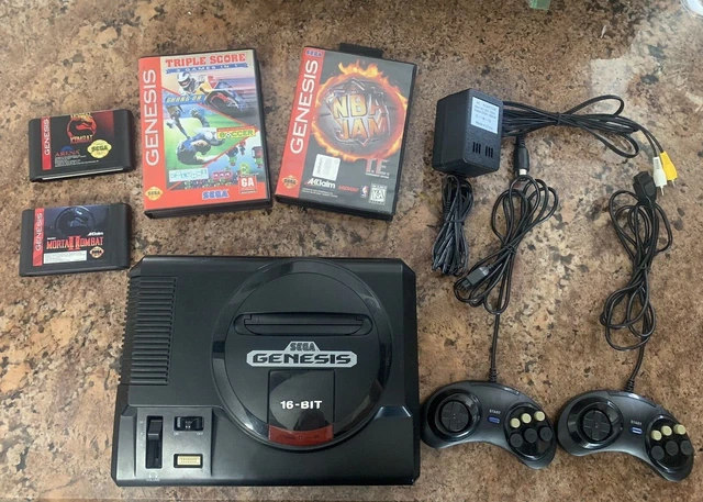 ORIGINAL SEGA GENESIS 16 BIT Console System - Cleaned & Tested $72.00 ...